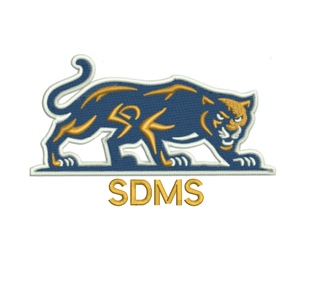 SDMS Men's Staff Uniform, Dry UV Micro-mesh Polo with Panther Embroide ...